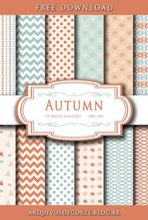 [GRÁTIS]Papel Digital Intense -8 Papéis- Papel Digital Vinho