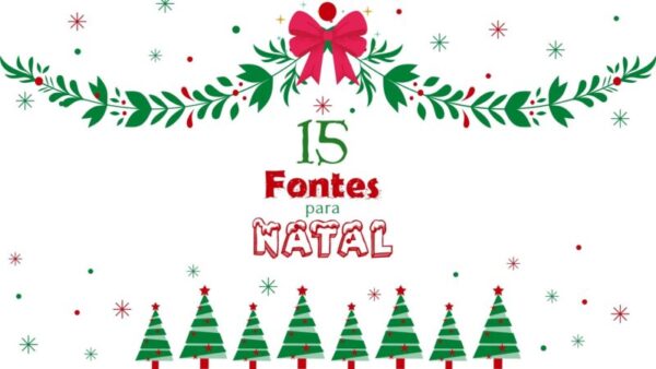 15 Fontes De Natal/Fontes Natalinas Para Baixar Grátis