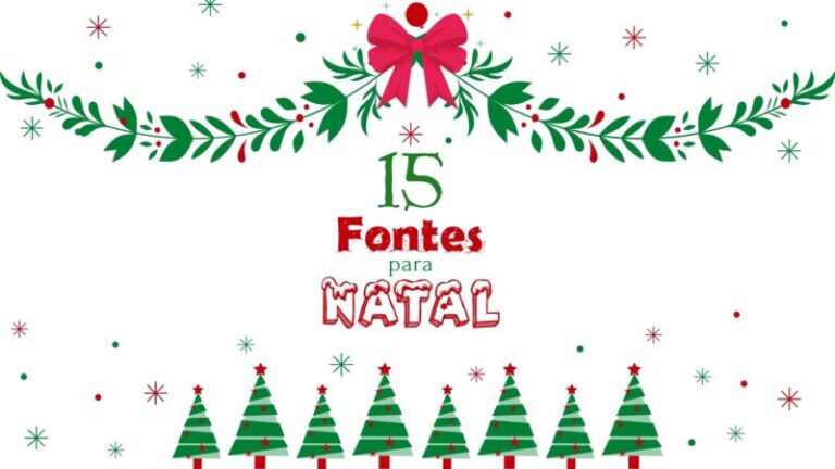 Fontes De Natal Grátis Para Baixar 🎄 Letras Natalinas Criativas