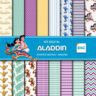 Papel Digital Aladdin | 16 Papéis + Imagens